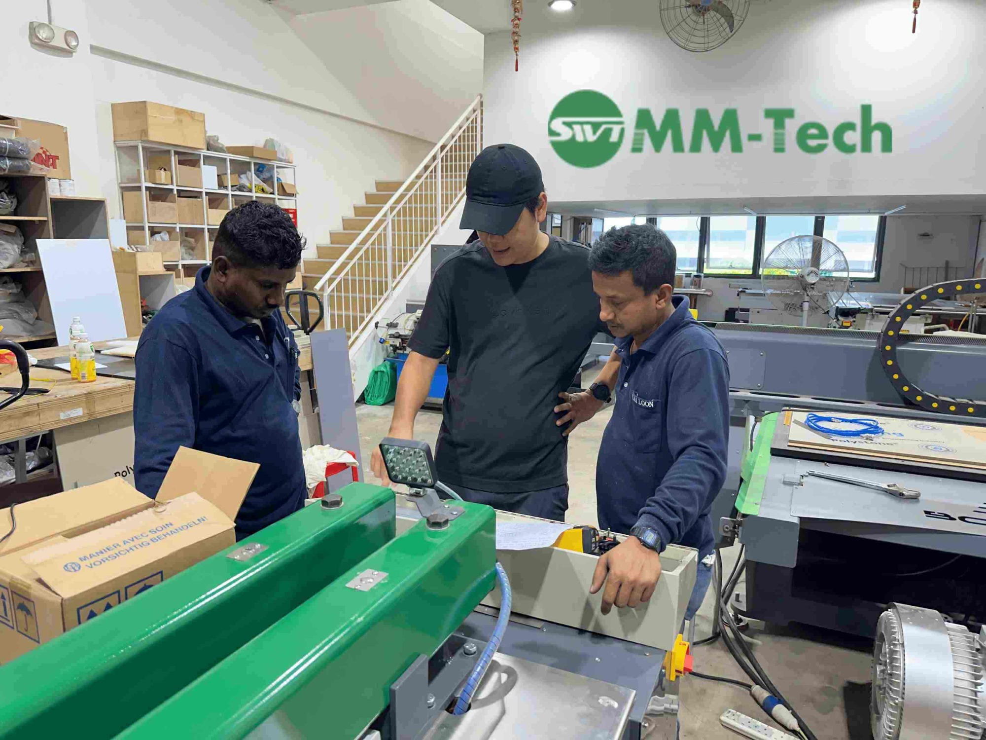 Title：MM - Tech Plastic Sheet Welding Equipment for Singapore Customers